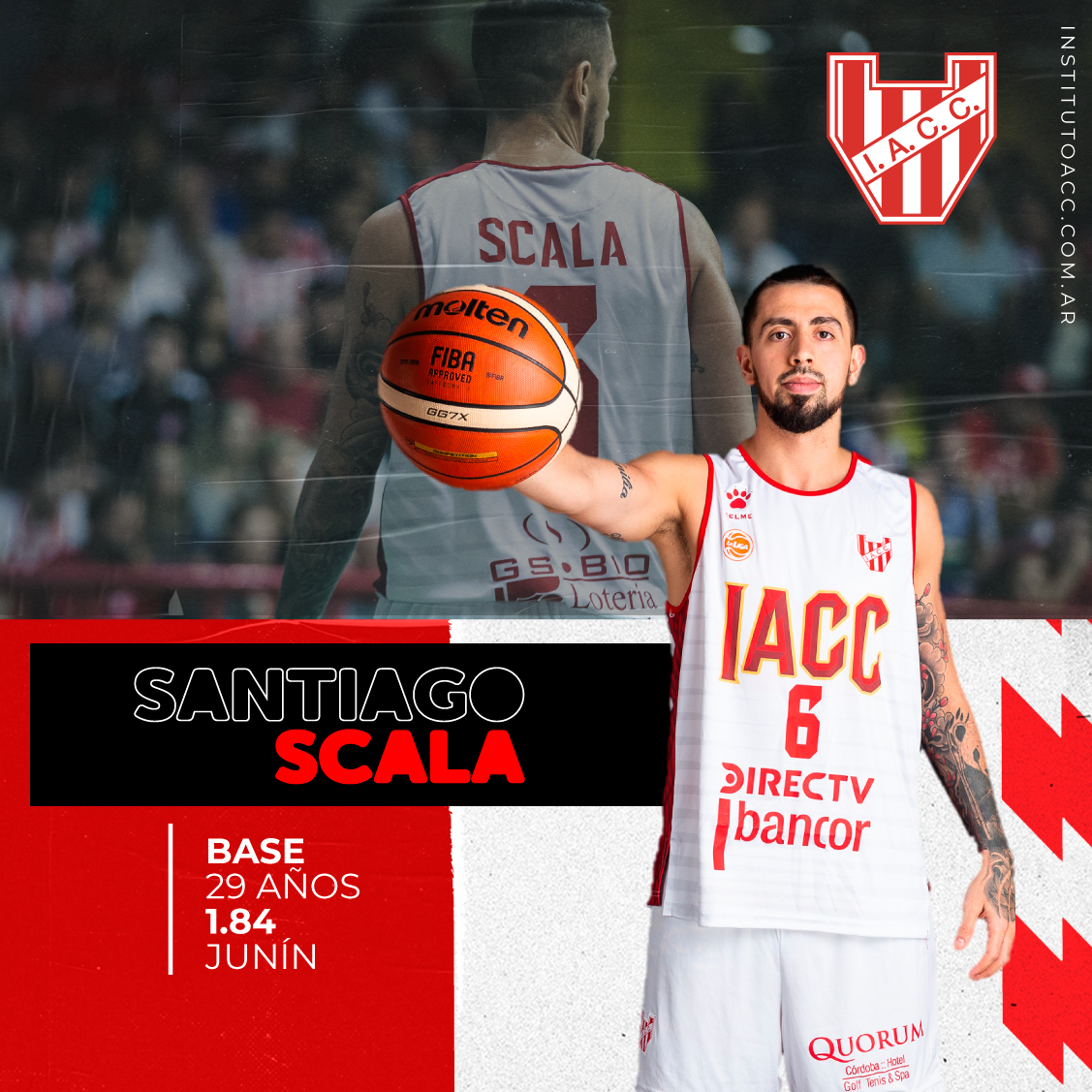 Instituto Atlético Central Córdoba - IACC - Scala y Espinoza continúan ...